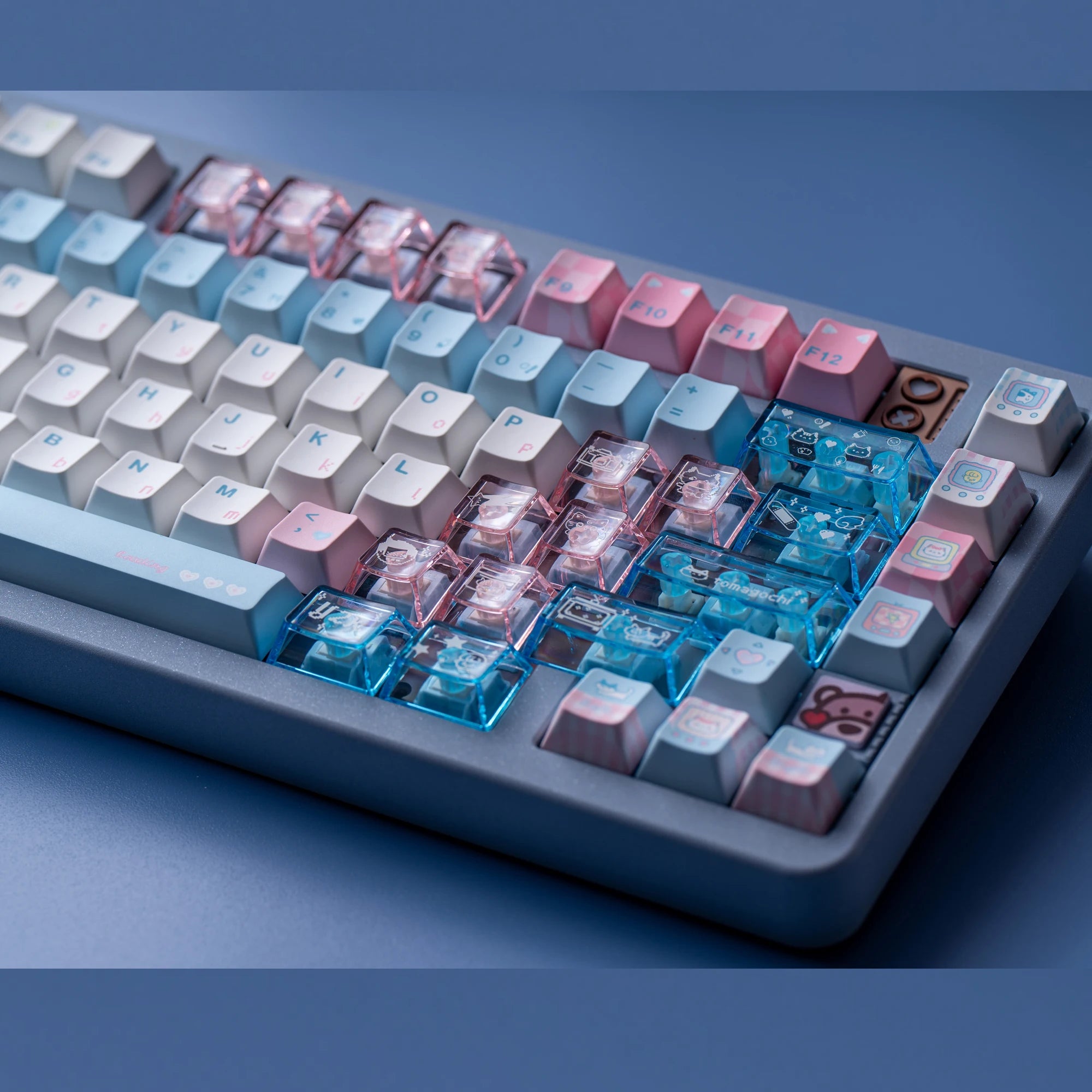 [SoulCat] Electronic Kitten Keycaps – Neo Macro
