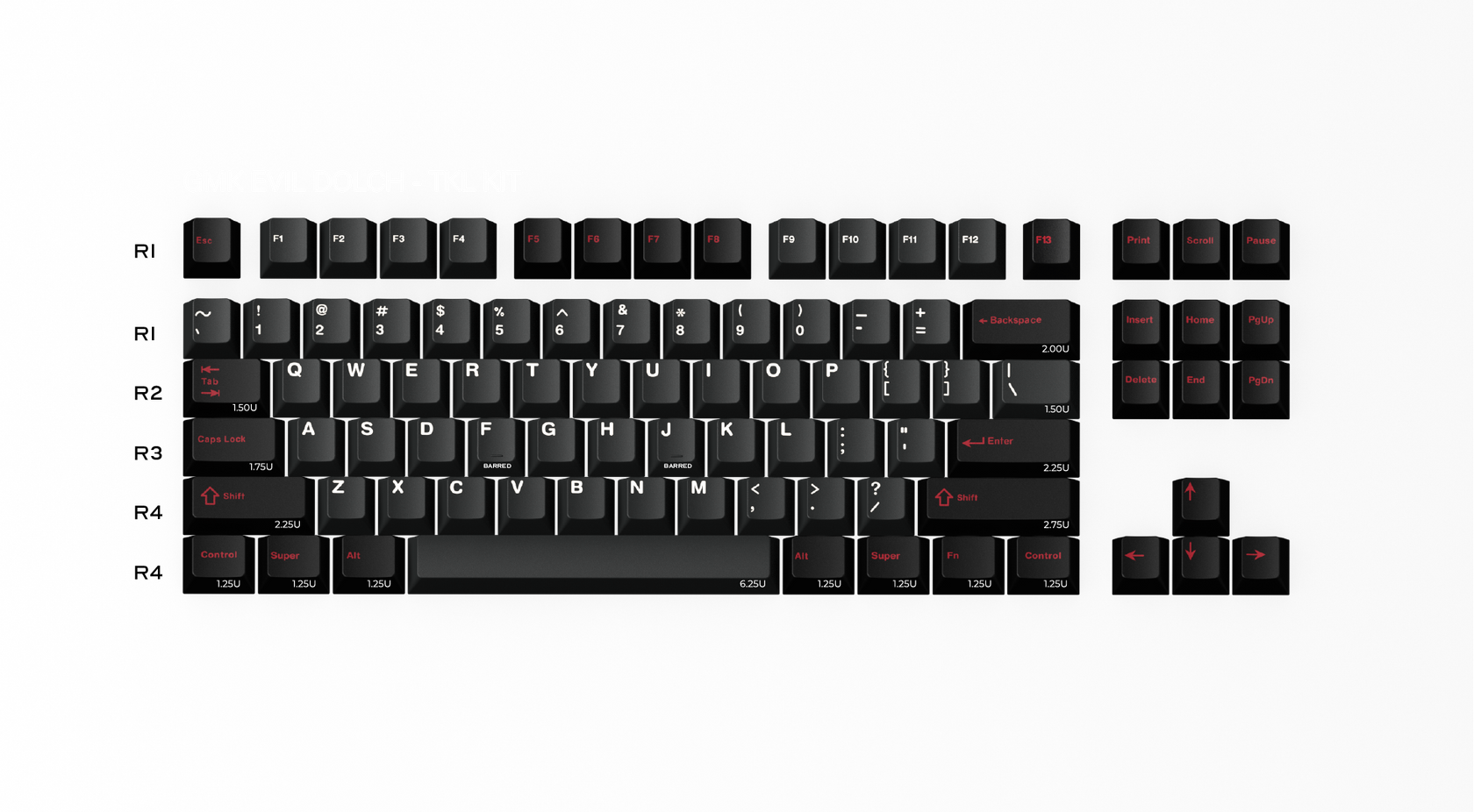[Extras] GMK Evil Dolch (Instock) – Neo Macro